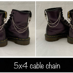 Dr Martens Chains 8 Styles DM Boot Accessories Boot Accessories 1460 ...