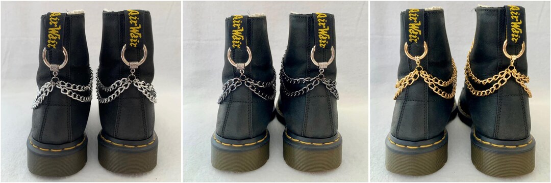 Dr Martens Lightweight Double Wrap Chains Aluminium Chain 3 Colours DM ...