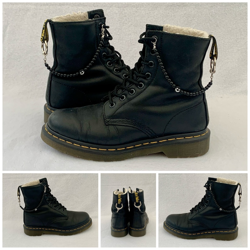 Dr Martens Beaded Chains - Smileys | DM Boot Chains | Boot Accessories ...