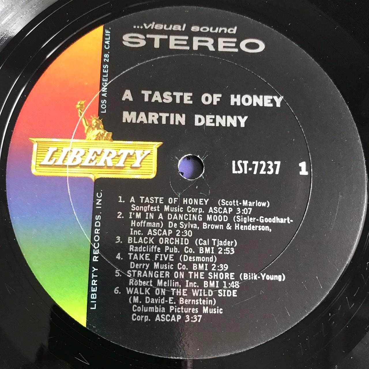 Martin Denny A Taste of Honey Vinyl LP Record G - Etsy