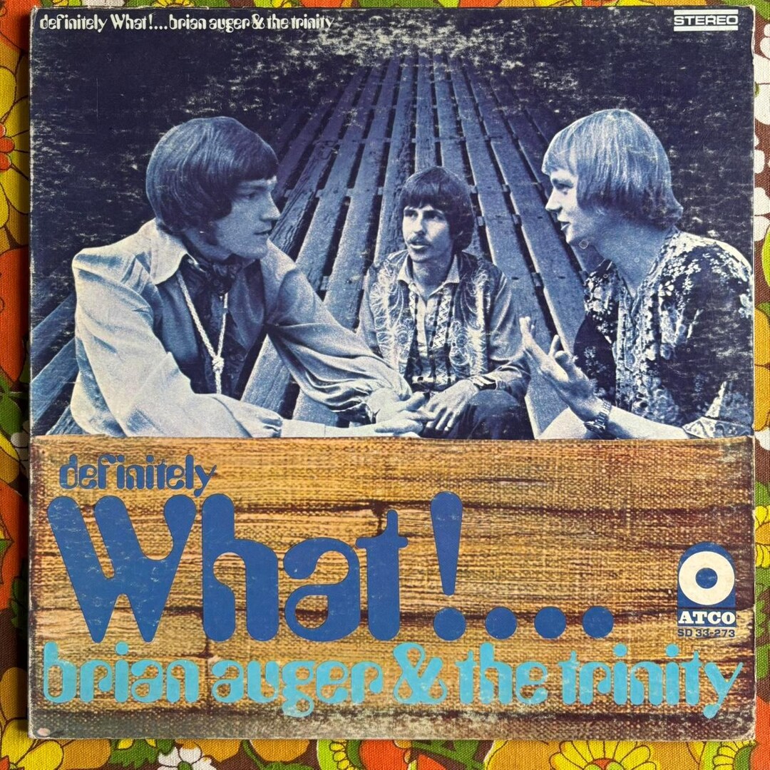 COVER ONLY Brian Auger & Trinity Definitely What Vinyl LP Record Album ...