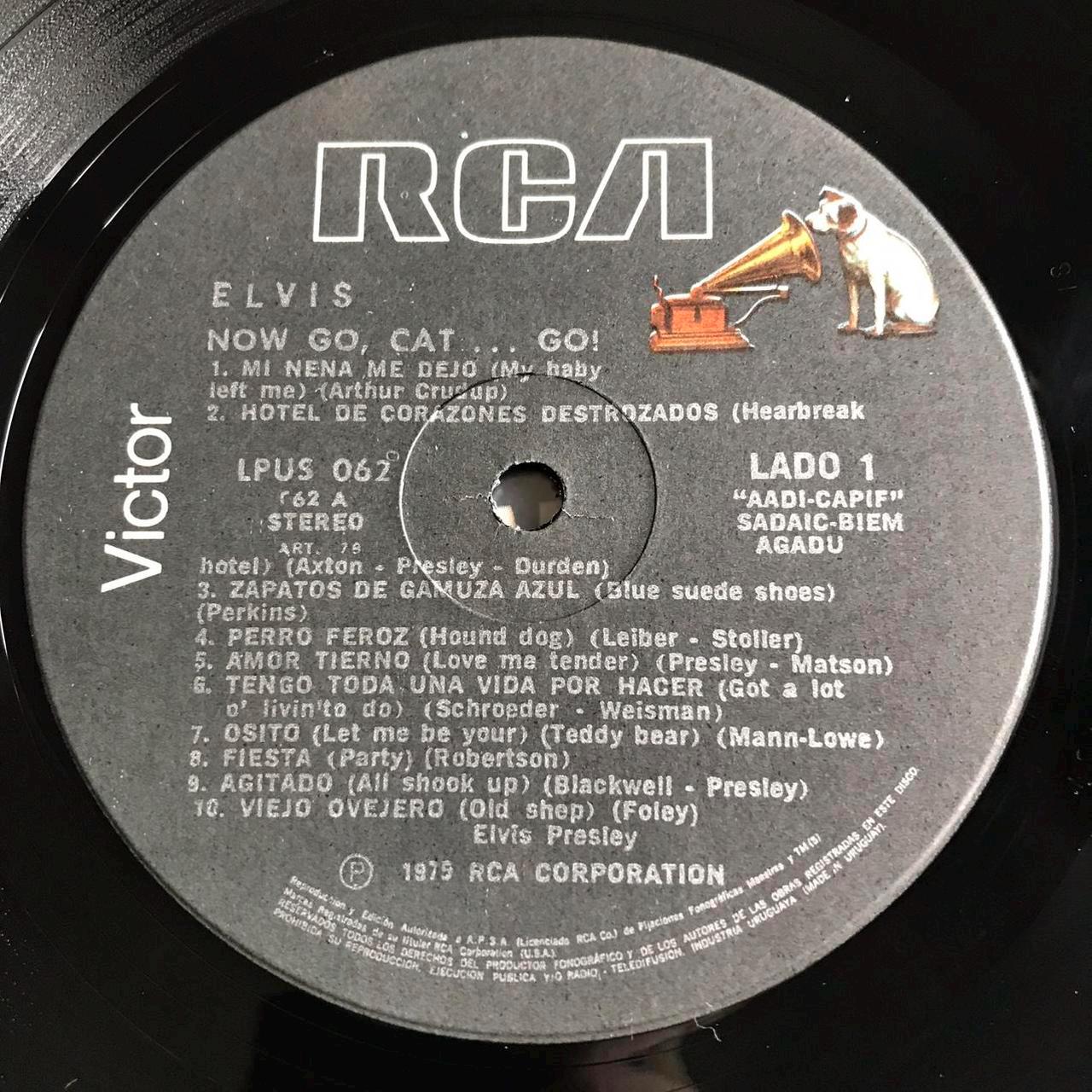 Elvis Presley Go Cat Go Vinyl LP Record Uruguay Import VG - Etsy