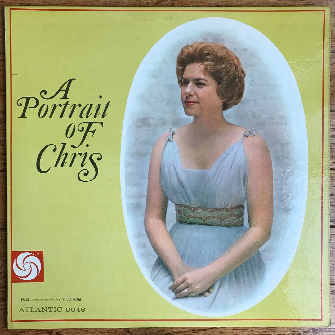 Chris Connor A Portrait of Chris Vinyl LP Record G+ - Etsy