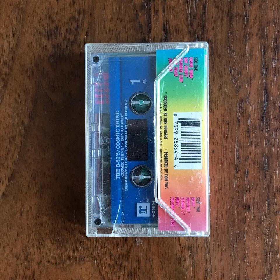 The B-52s Cosmic Thing Cassette Tape - Etsy