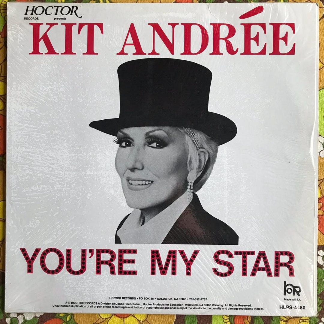 Kit Andree You're My Star Vinyl LP Record Shrink G+ - Etsy