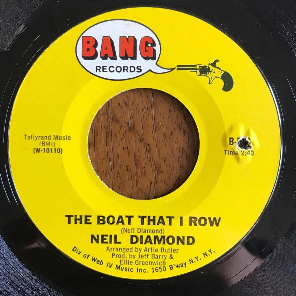 Neil Diamond I Got the Feelin / the Boat 7 45 RPM Vinyl Record VG - Etsy