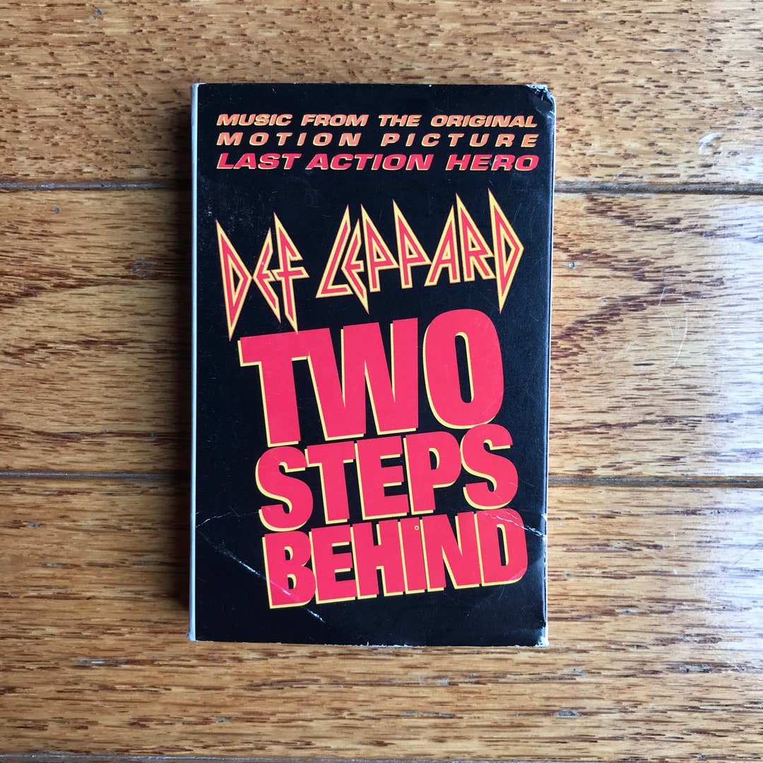 Def Leppard Two Steps Behind Cassette Tape Single - Etsy