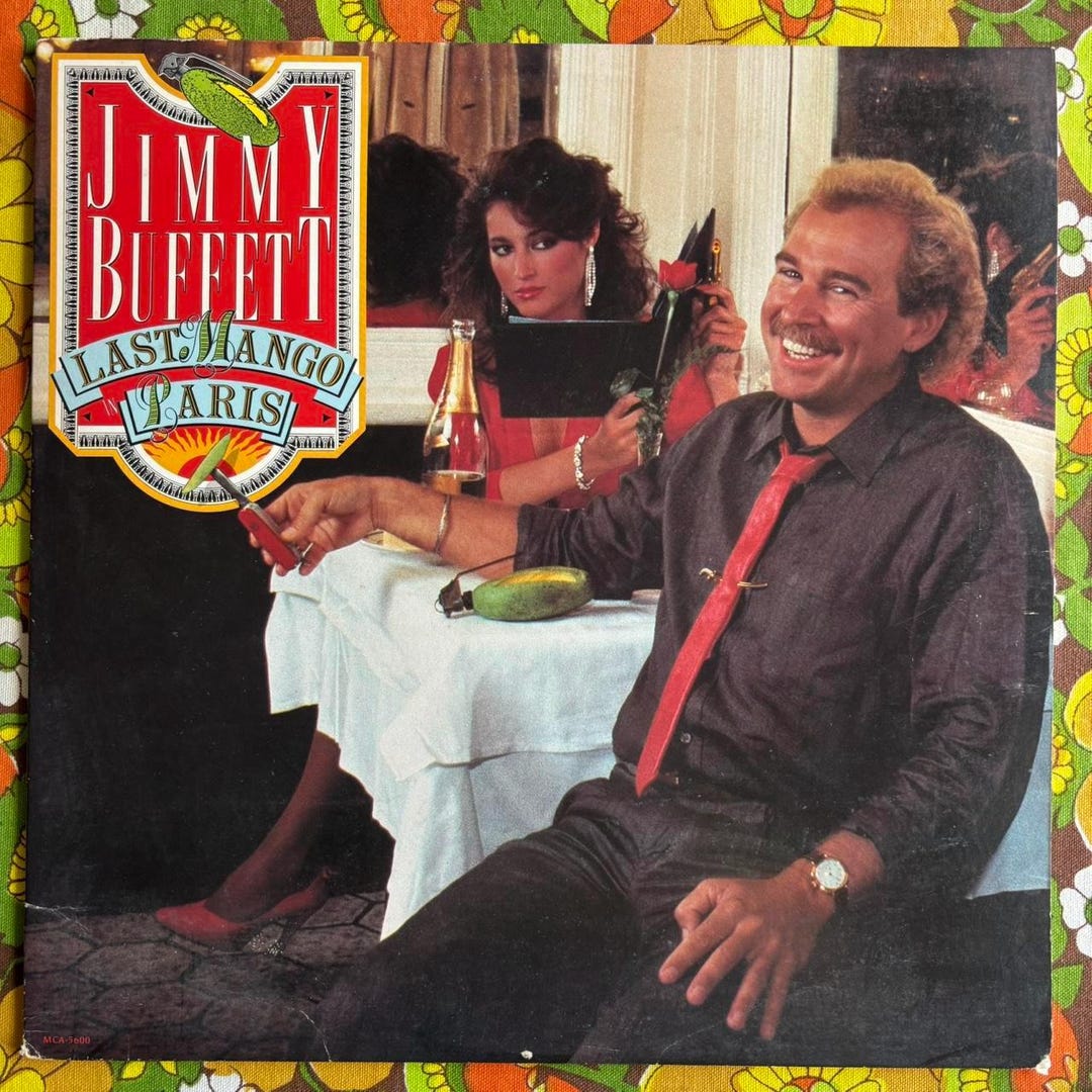 Jimmy Buffett Last Mango in Paris Vinyl LP Record VG+ - Etsy