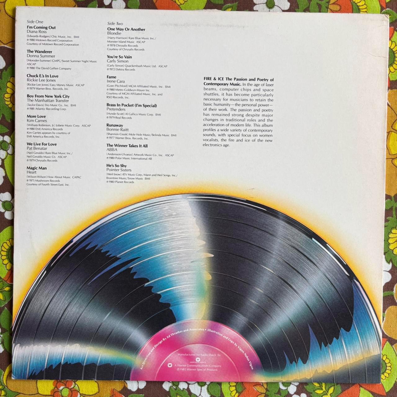 Fire & Ice Compilation Vinyl LP Record VG - Etsy