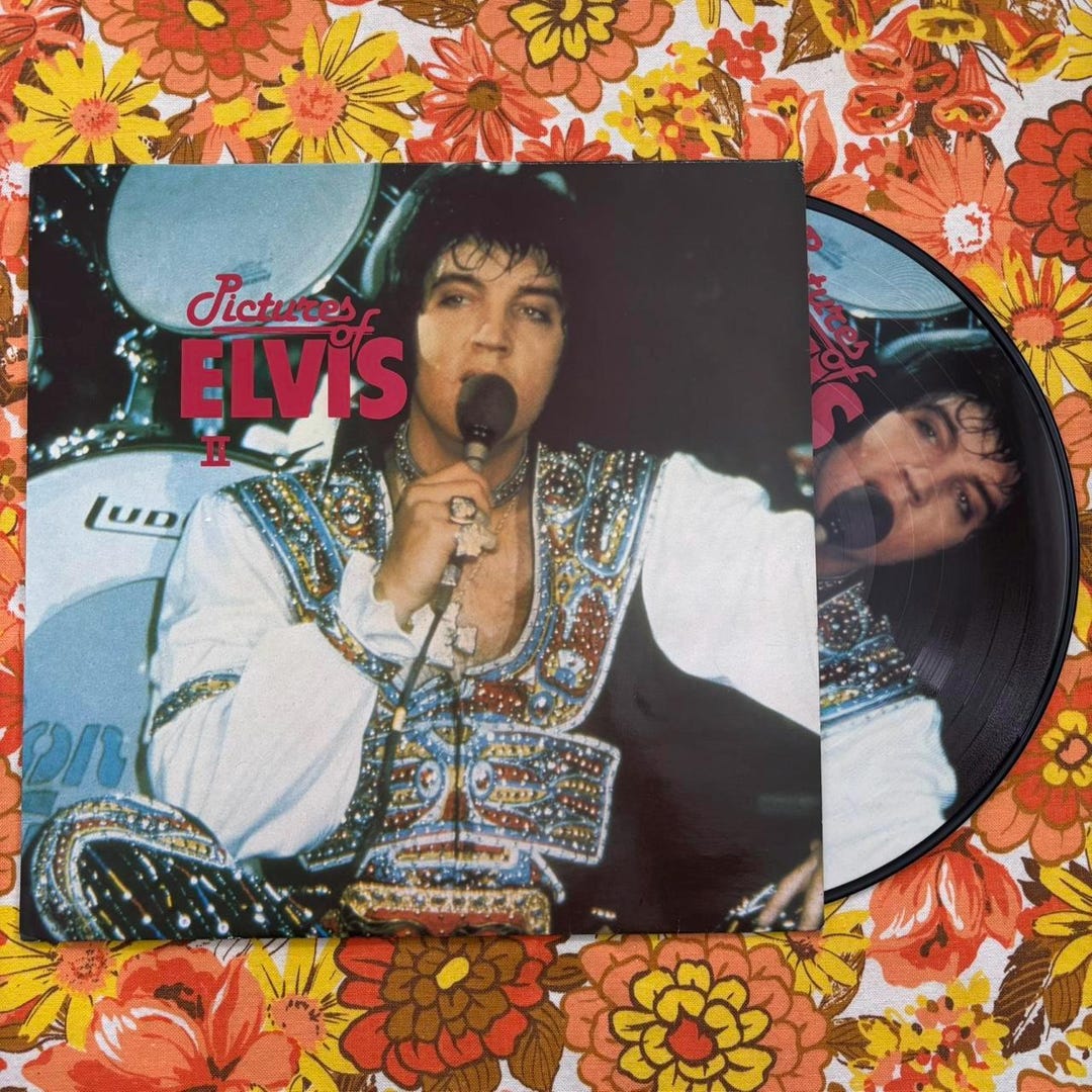 Elvis Presley Pictures of Elvis II Vinyl LP Record Picture Disc Import ...