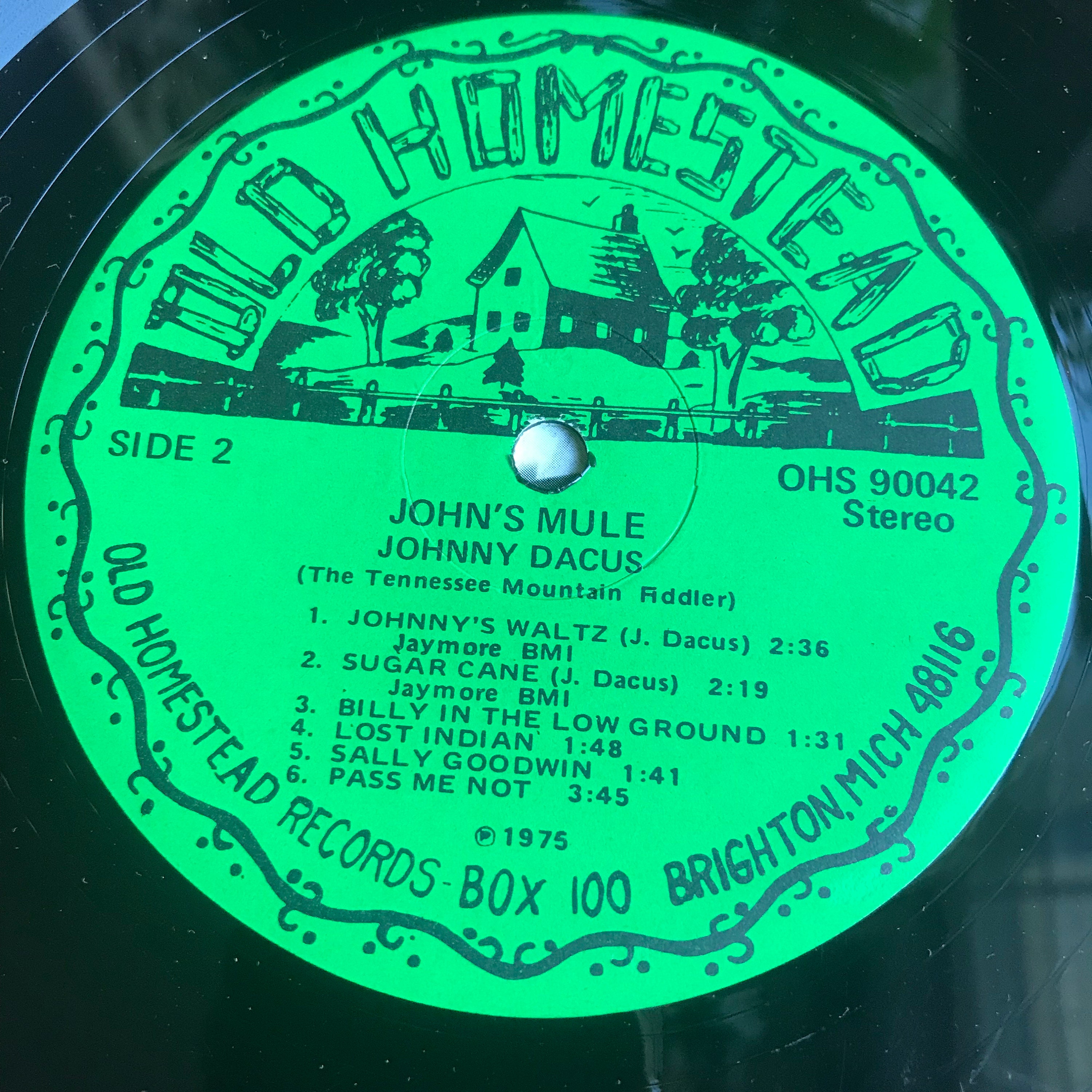 John Dacus Johns Mule Vinyl LP Record G - Etsy