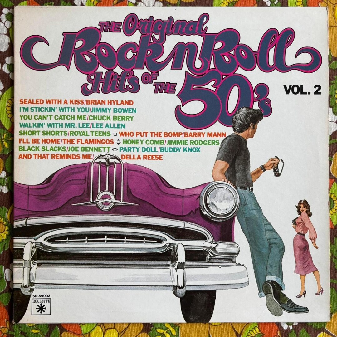 Original Rock N Roll Hits 50s Vol. 2 Vinyl LP Record VG+ - Etsy