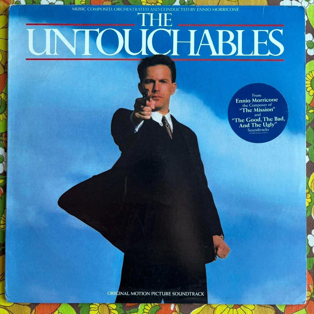 Ennio Morricone the Untouchables Soundtrack Vinyl LP Record VG - Etsy