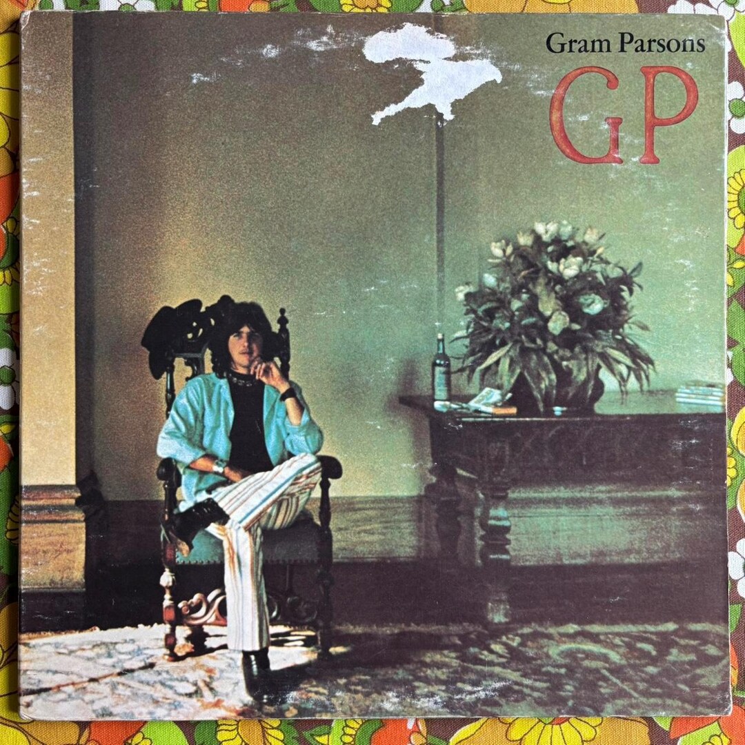 Gram Parsons GP Vinyl LP Record White Label Promo G+ - Etsy