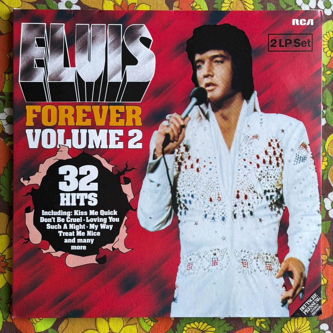 Elvis Presley Forever Volume 2 Double Album Vinyl LP Record Germany Import VG/NM- - Etsy