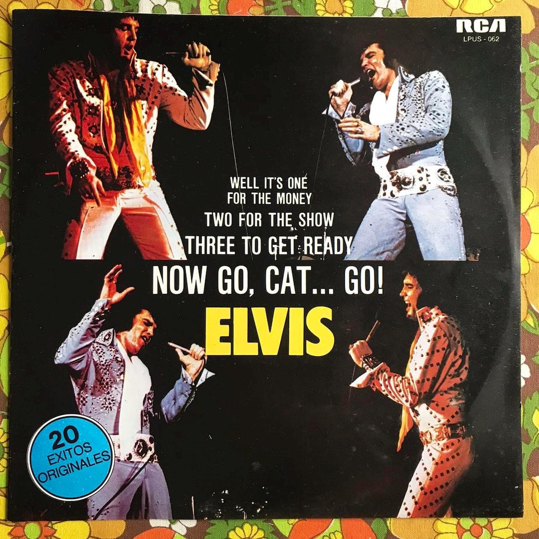 Elvis Presley Go Cat Go Vinyl LP Record Uruguay Import VG - Etsy