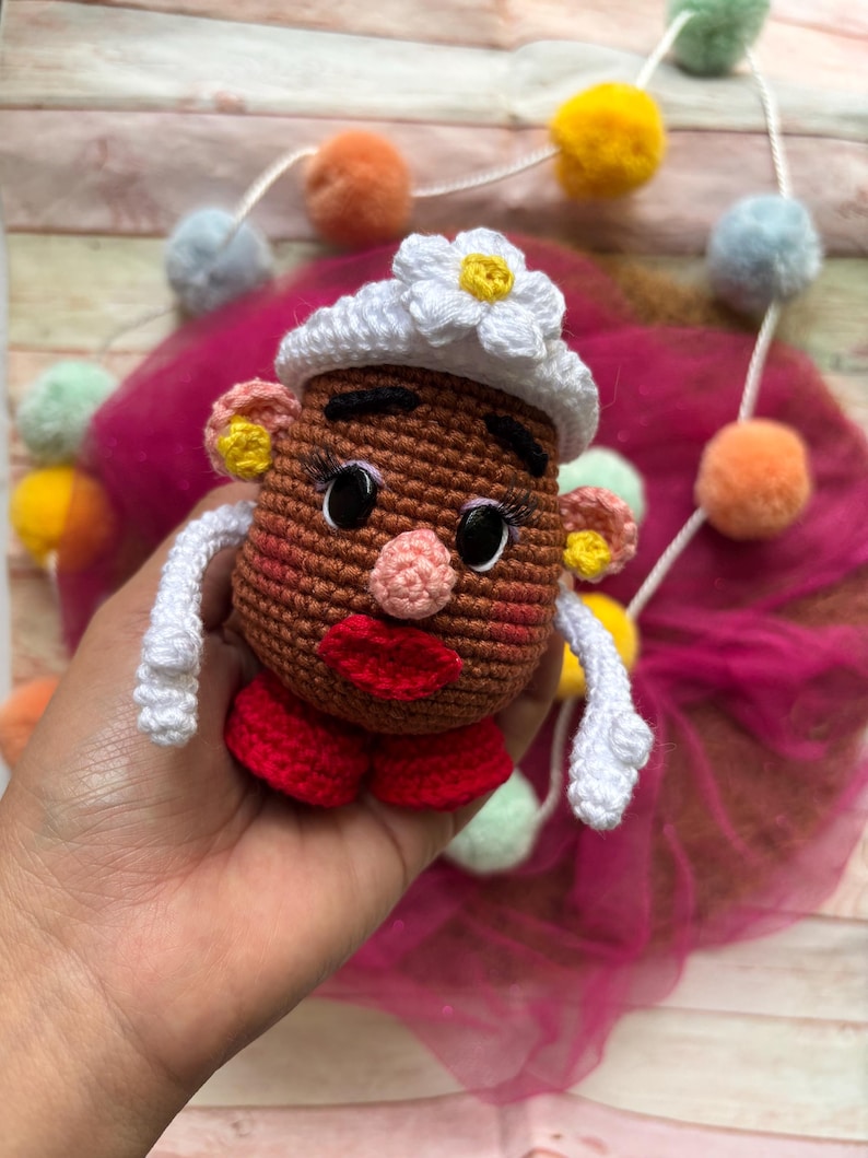 Potato Head, Pattern PDF ENG-ESP - Etsy
