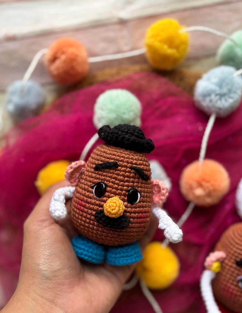 Potato Head, Pattern PDF ENG-ESP - Etsy