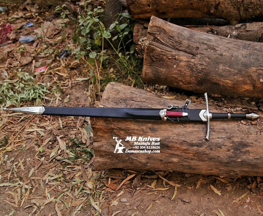 Aragorn Strider Ranger Sword Gift for Him Replica Medieval Sword ...