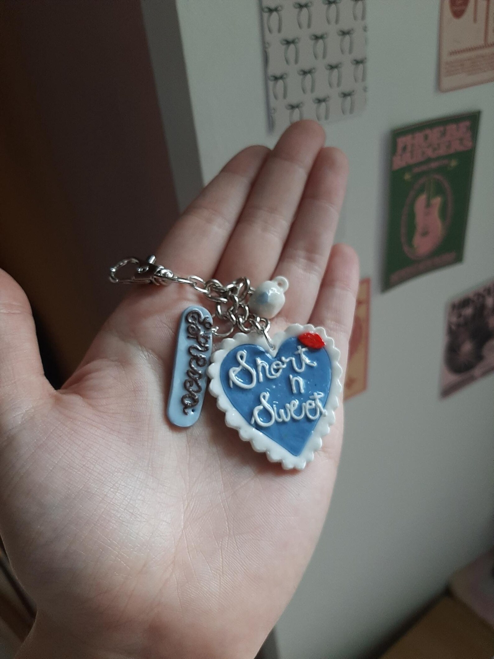 Short N Sweet Keychain/ Sabrina Carpenter Merch/ Gift for Her ...