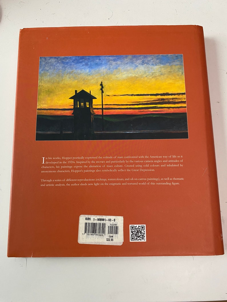 Edward Hopper Art Book by Gerry Souter American Art History, Depression ...