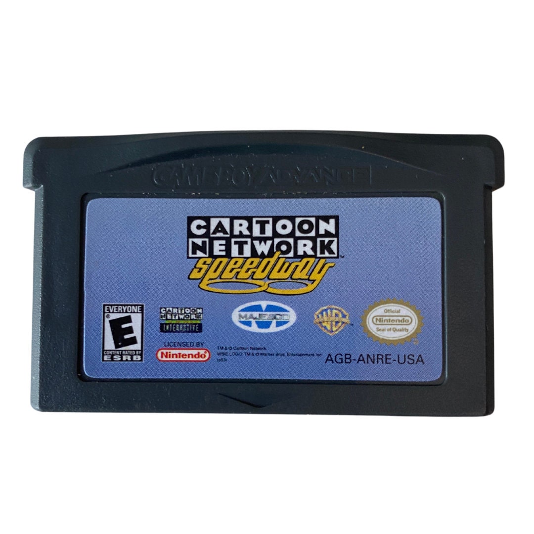 Cartoon Network Speedway Game Boy Advance Retro Kart Racing GBA Video ...