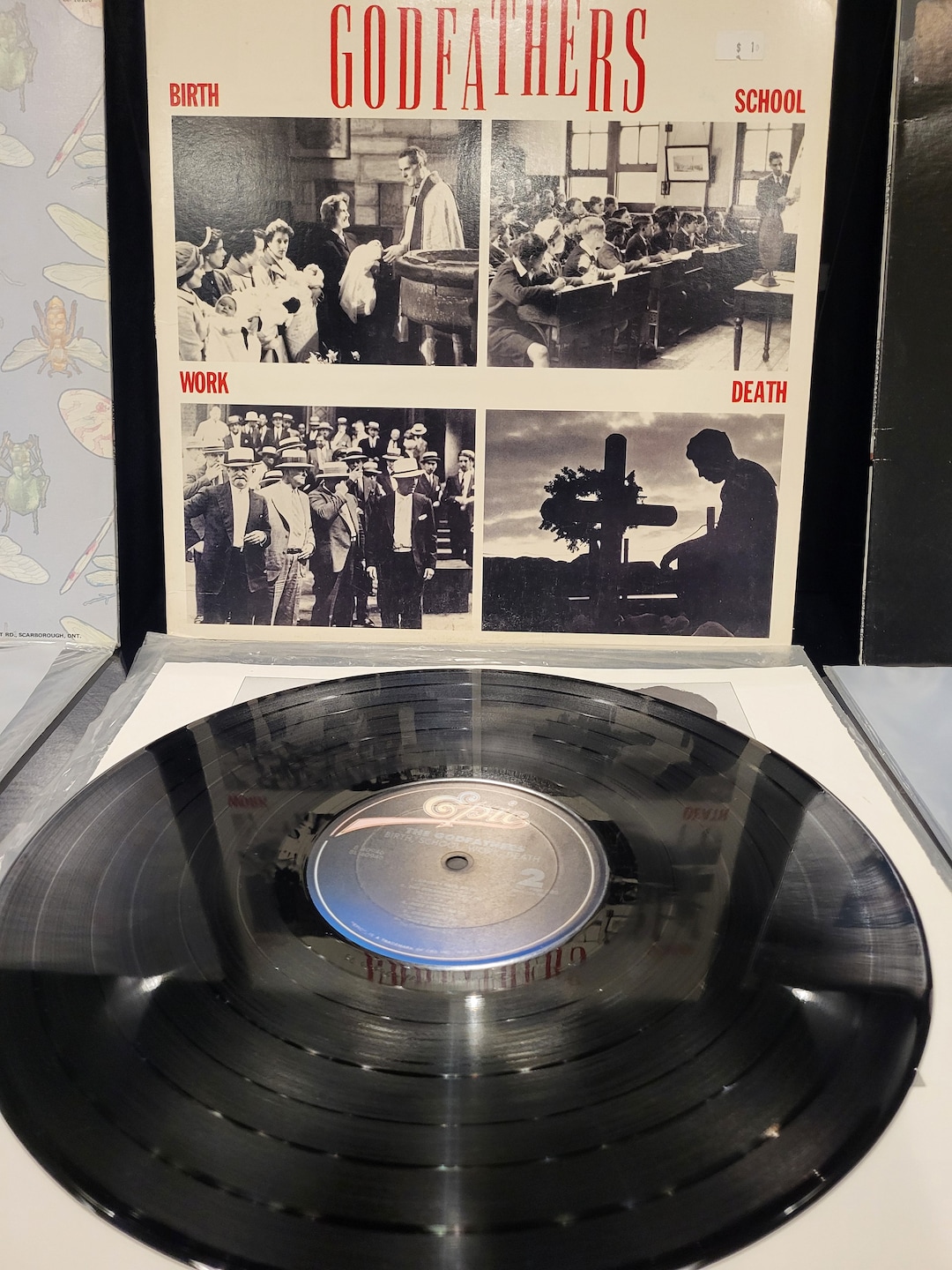 The Godfathers Birth School Work Death Promo Copy Very Rare Etsy