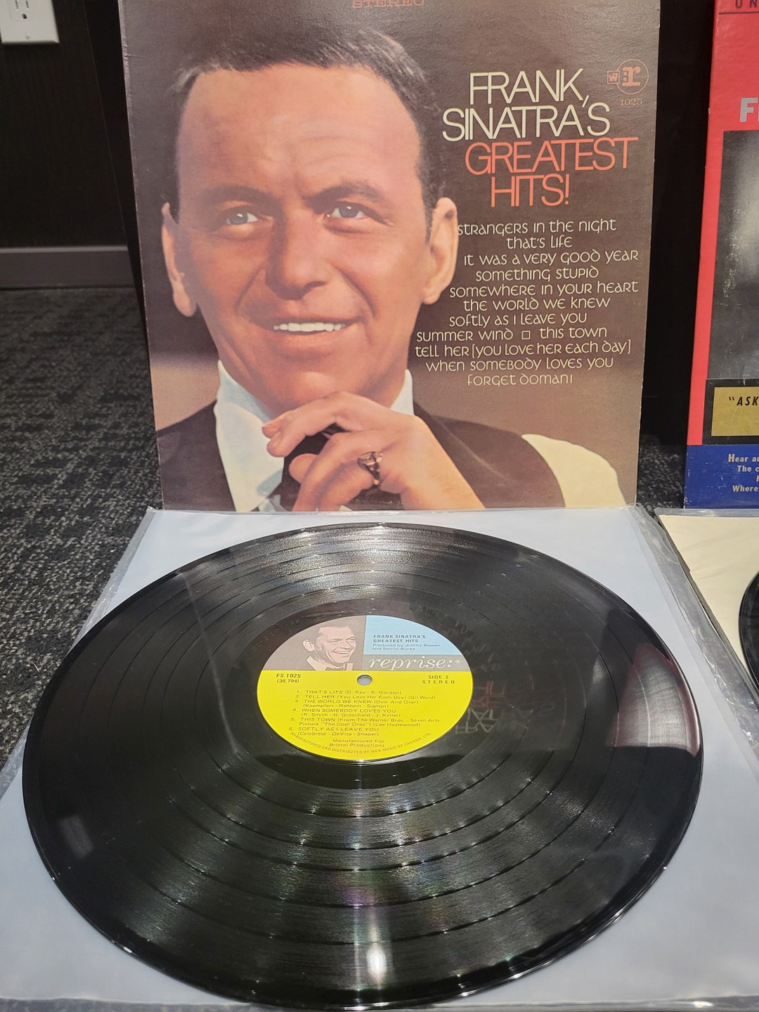 Frank Sinatra Frank Sinatra's Greatest Hits Vinyl - Etsy