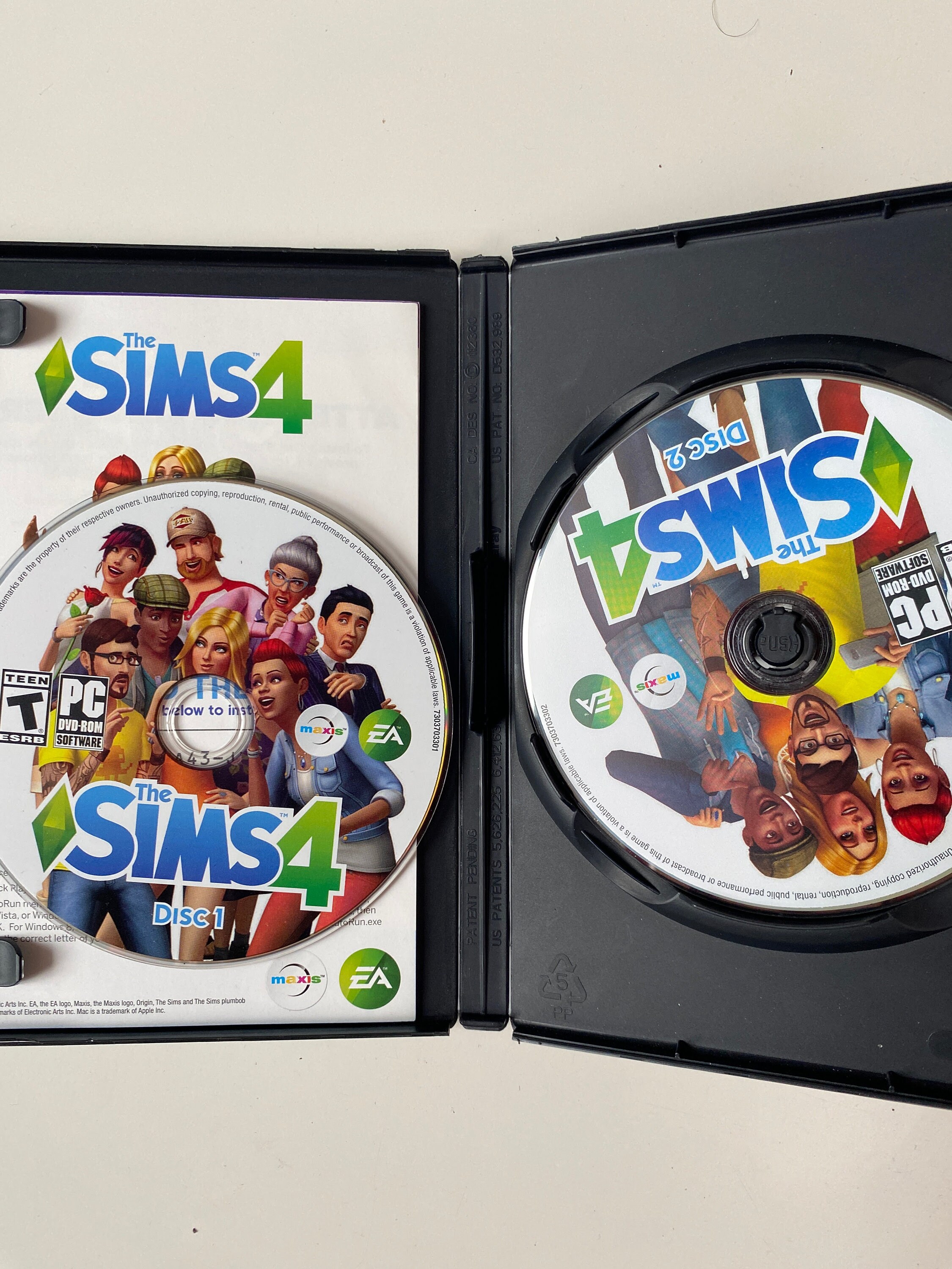 The Sims 4 Pc/mac DVD: Create Your Virtual World, Life Simulation Game ...