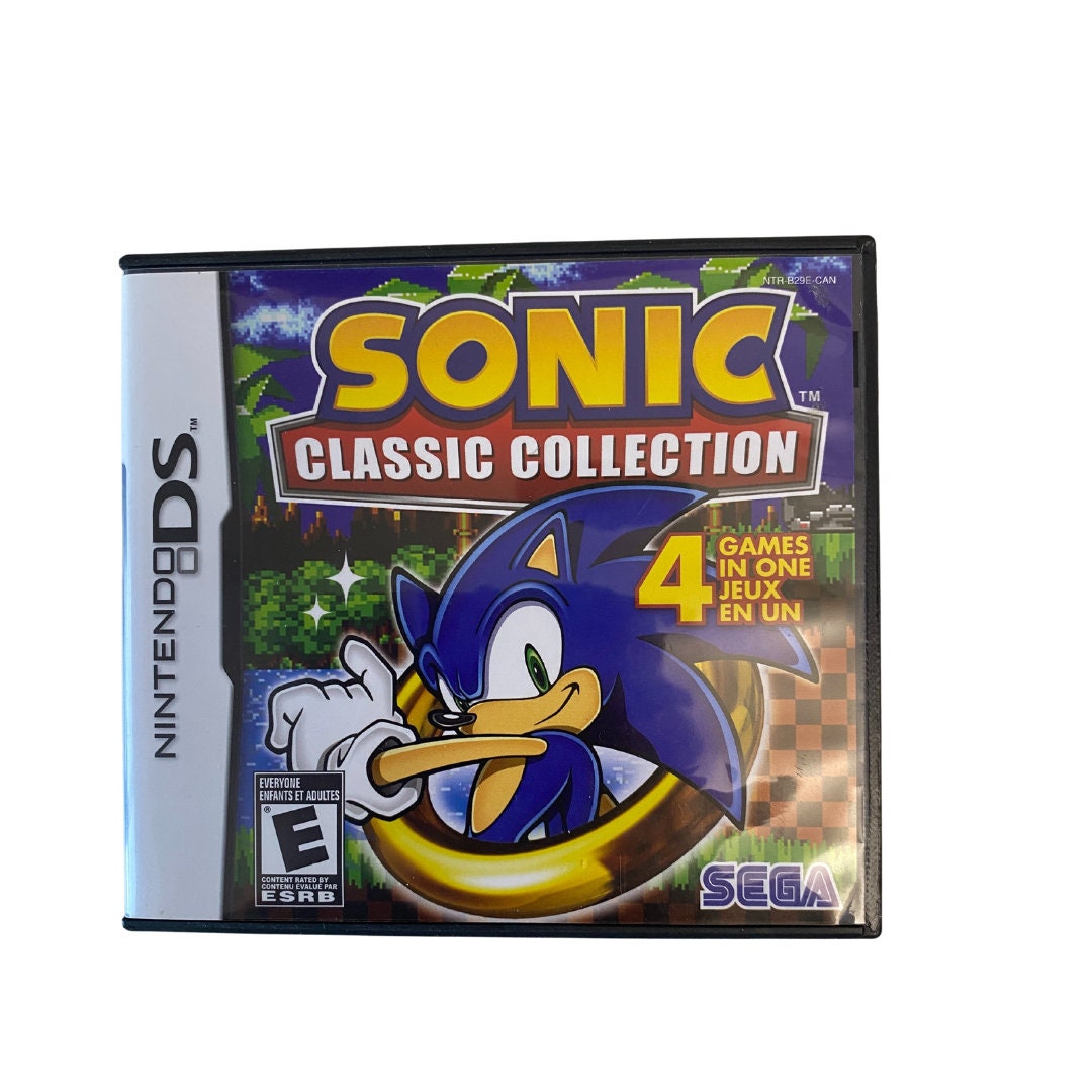 Sonic Classic Collection Unleashed: Nostalgia on Your Nintendo DS - Etsy