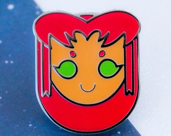 Teen Titans Magic Raven Enamel Pin - Etsy