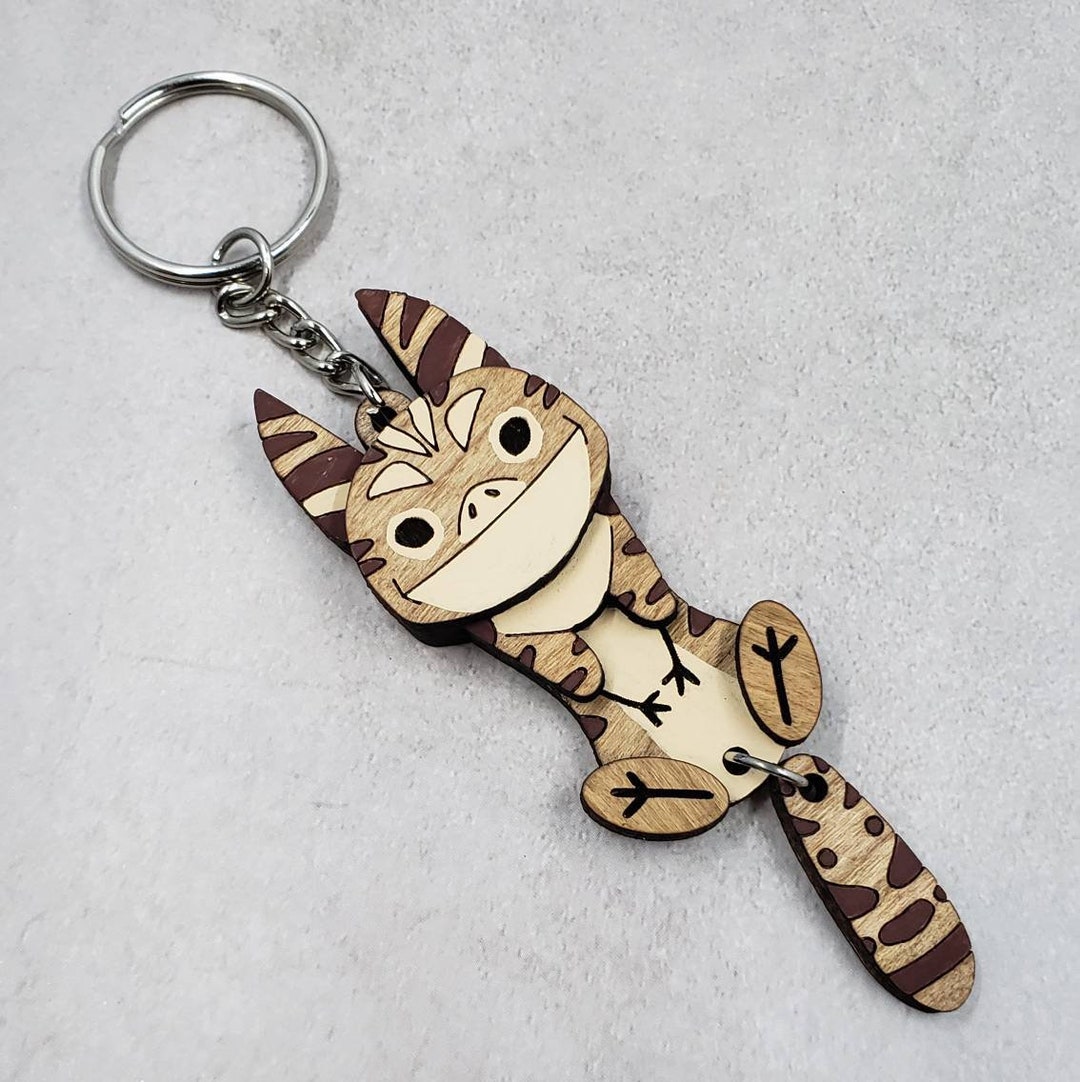 Star Wars Loth Cat Keychain Wood Keychain Star Wars Keychain Star Wars ...