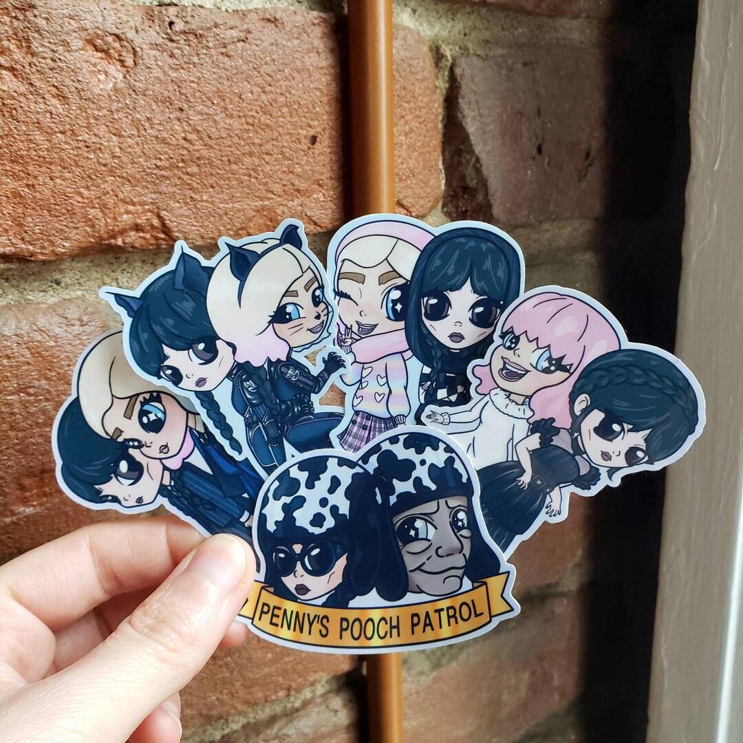 Wolf and Woe Sticker Pack | Wednesday and Enid | Nevermore Academy ...