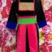 Hmong Xeev Pants Outfit Velvet Fabric - Etsy