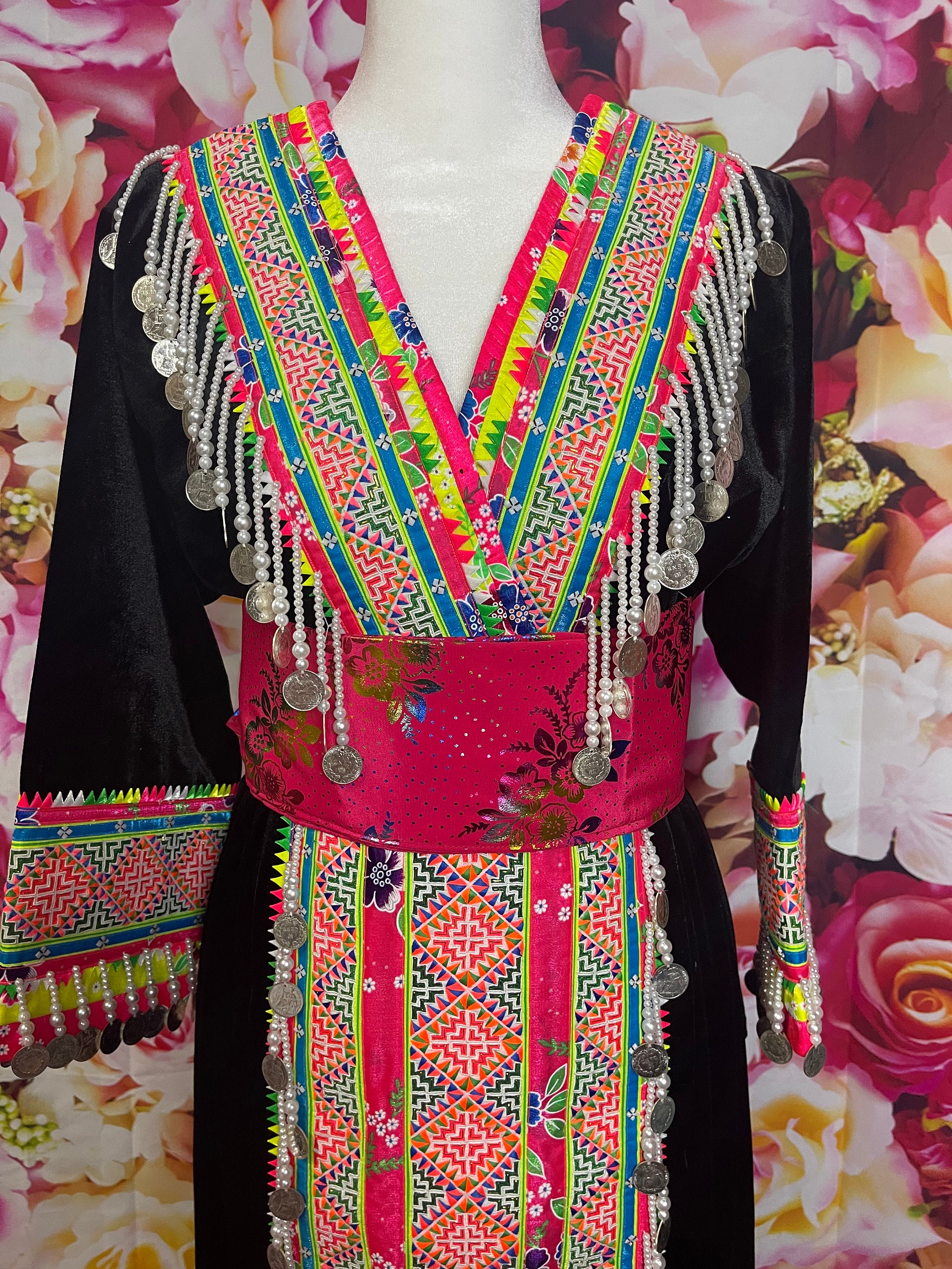 Hmong Hand Made Pants Outfit for Woman - Etsy