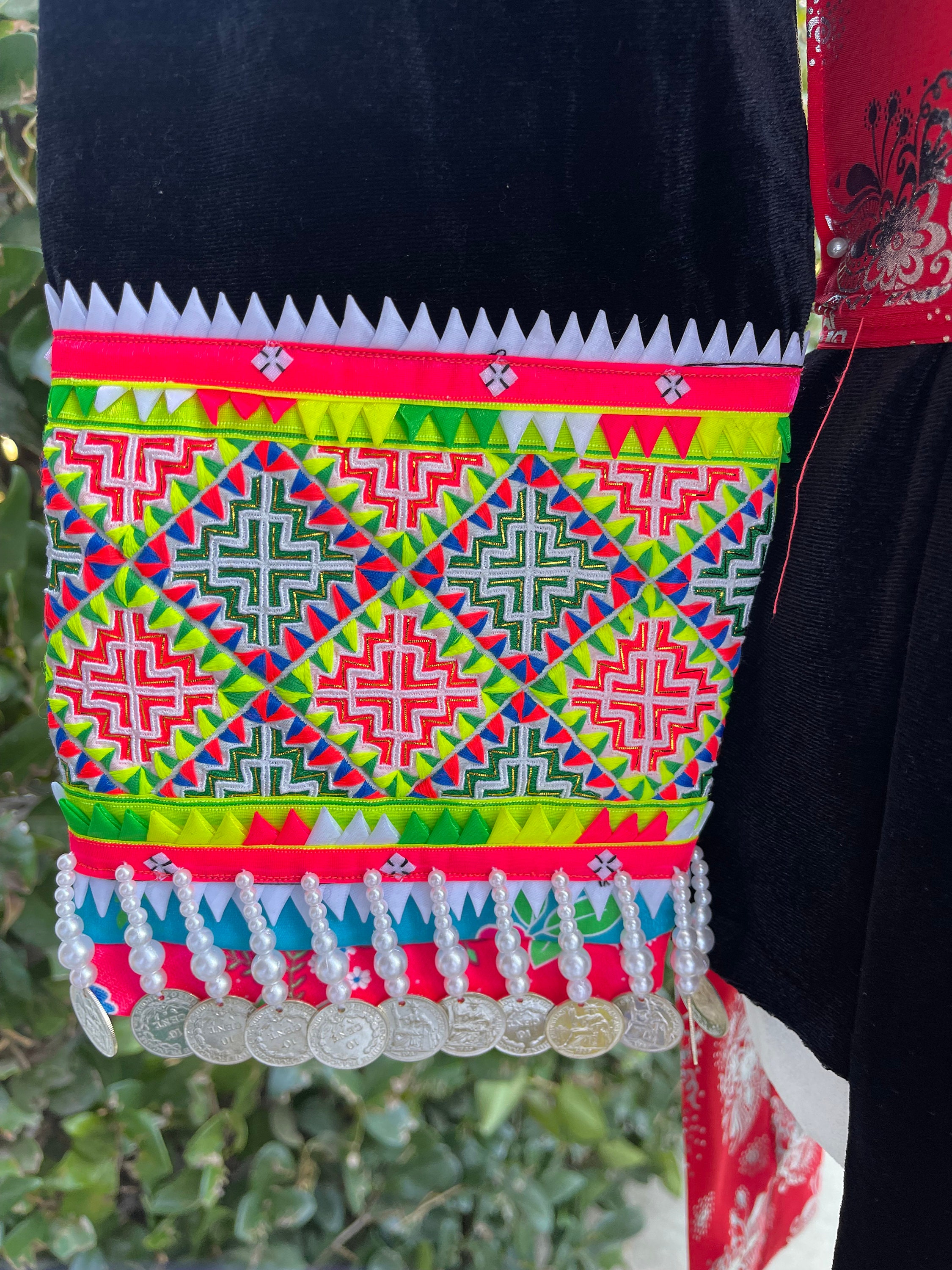 Hmong Pant Outfit for Woman Hand Made PNM 6 Ntsug - Etsy