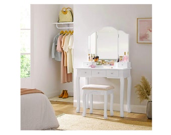 Folding Makeup Table - Etsy