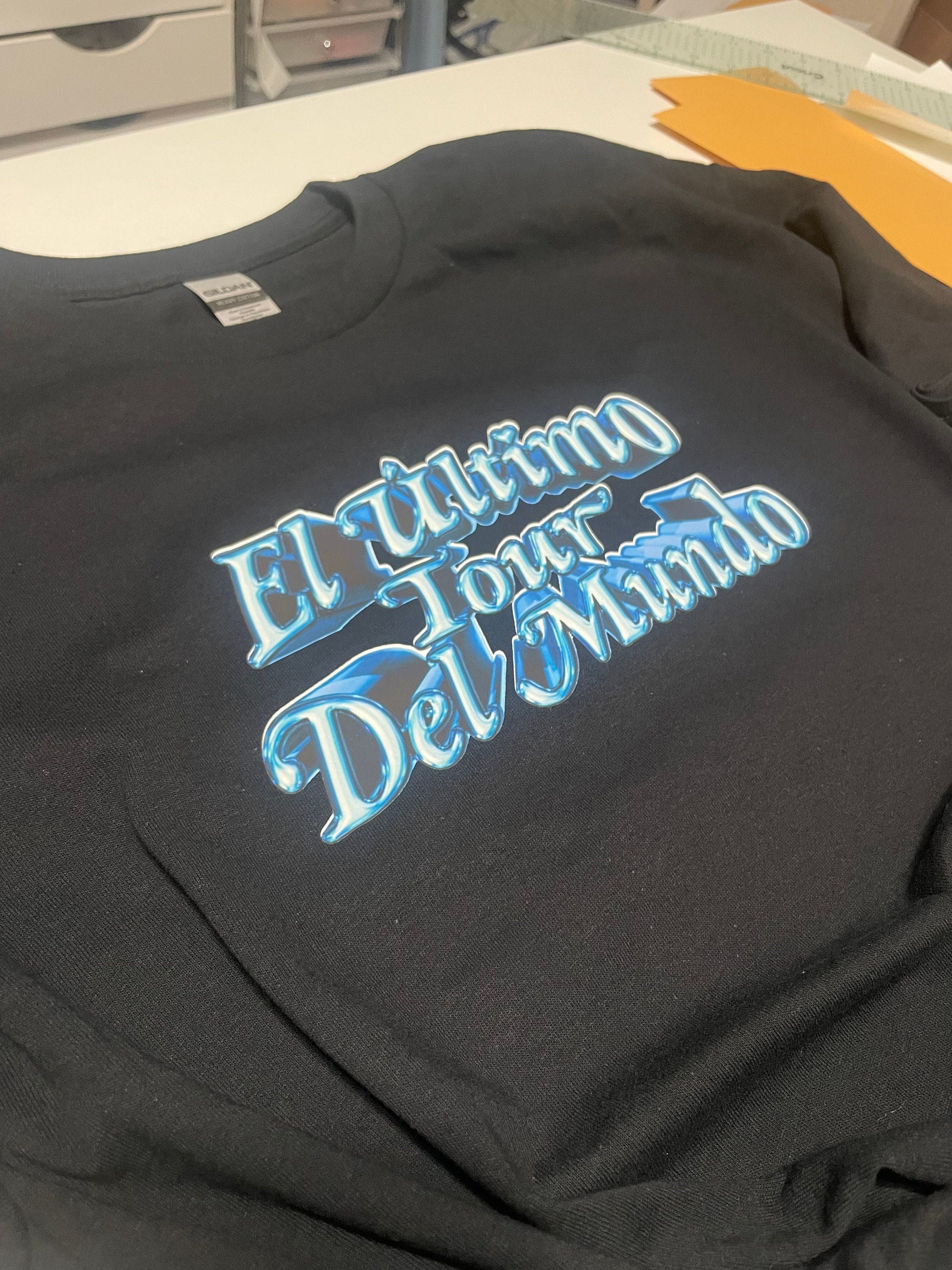 El Ultimo Tour Del Mundo Bad Bunny T Shirts Latino Gang Bad - Etsy