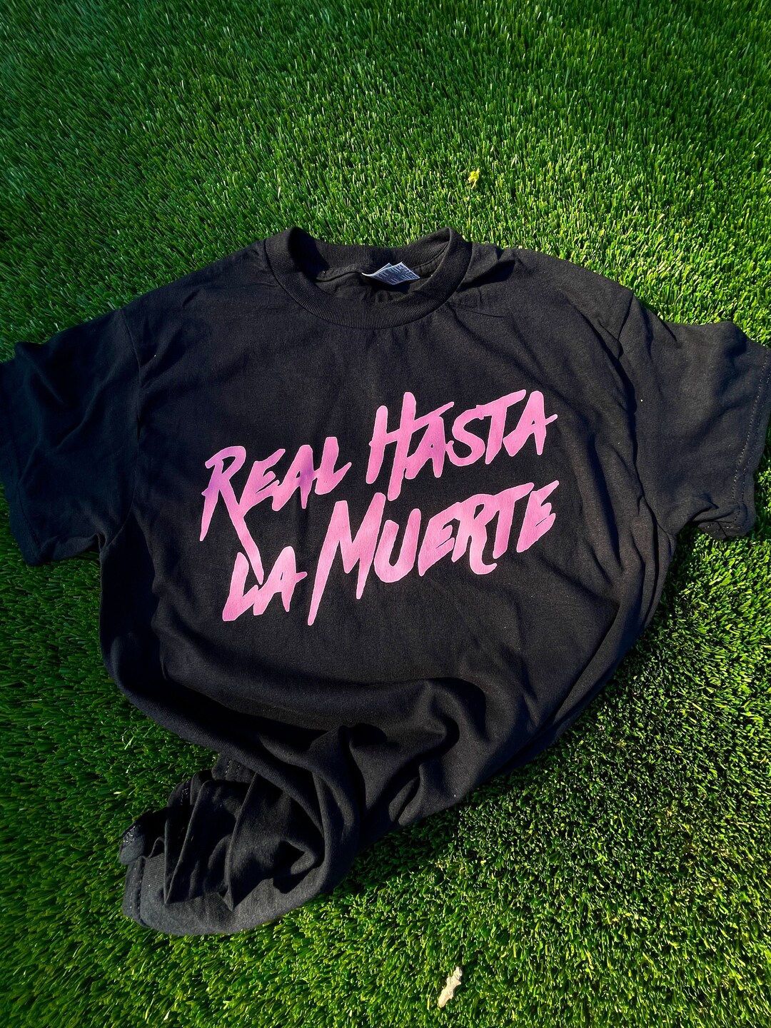 Buy Anuel Aa Real Esta La Muerte Brrrr Anuel Merch T Shirts Pink Online ...