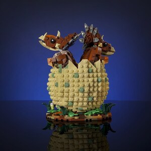 Dinosaur Egg Building Kits in LEGO® Bricks – wave 2 - Etsy