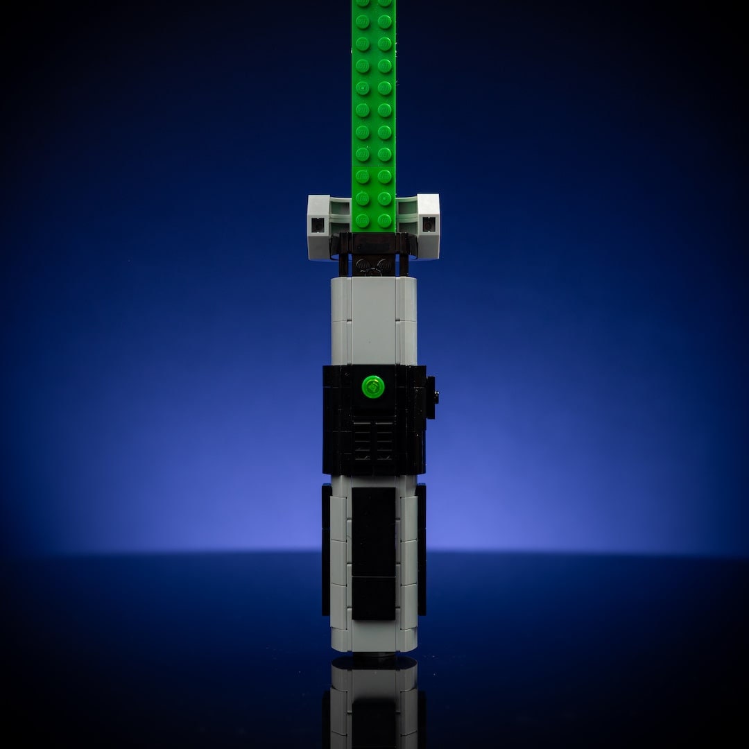 Wise Master's Saber Building Kit in LEGO Bricks build It Yourself - Etsy