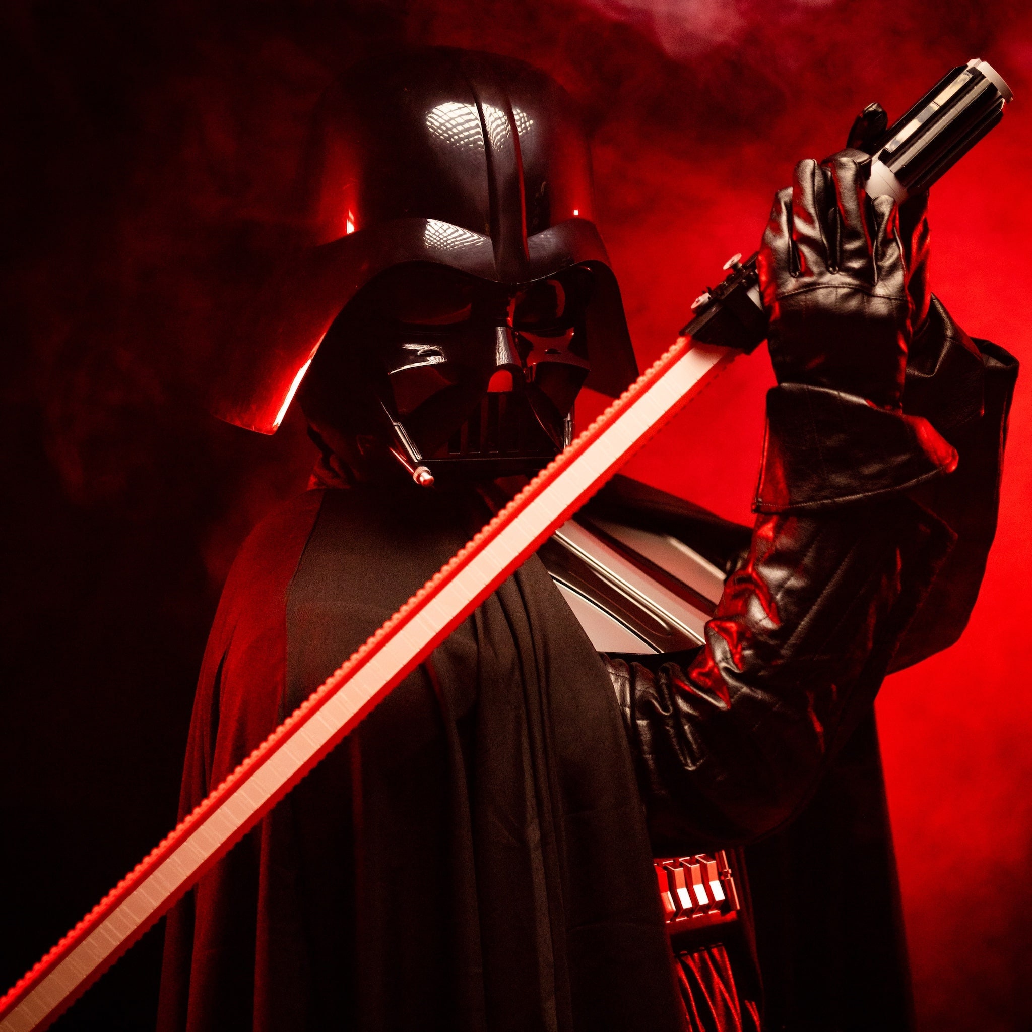 Lord Vader's Saber Building Kit in LEGO Bricks - Etsy