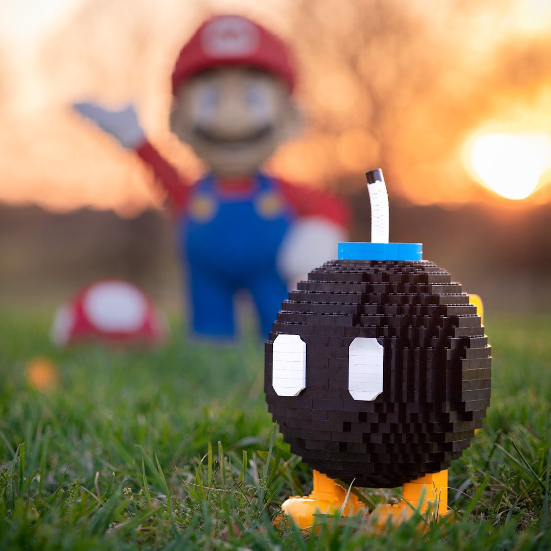 Angry Bomb Life-sized Replica Building Kit in LEGO® Bricks - Etsy