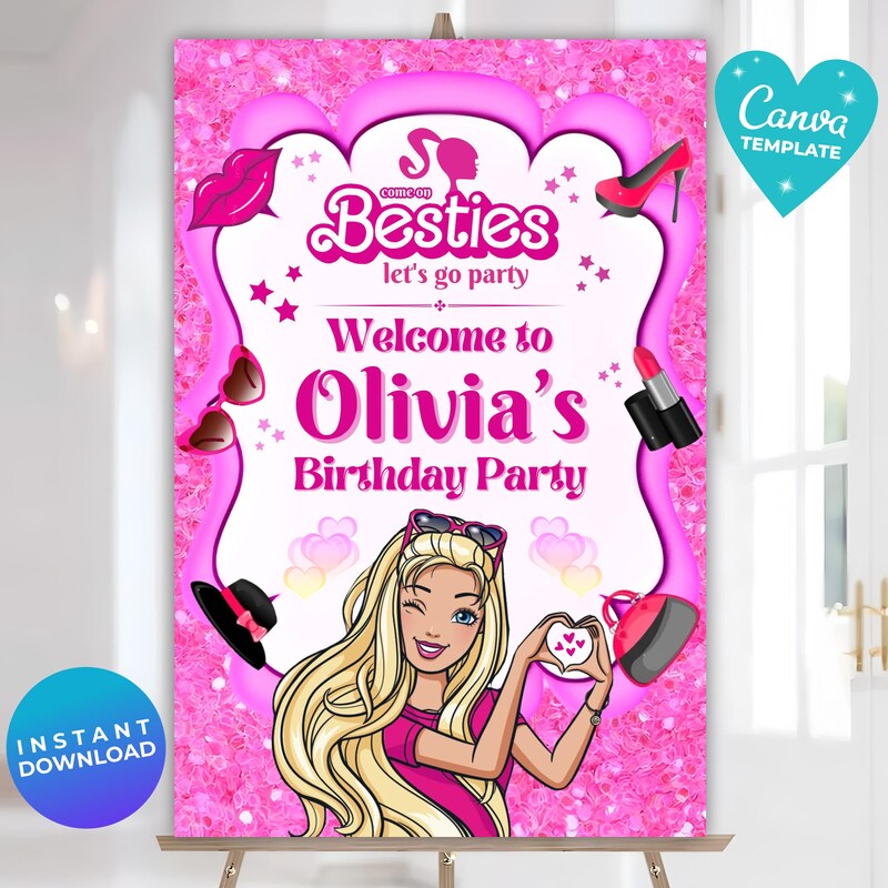 Barbie Signs - Etsy