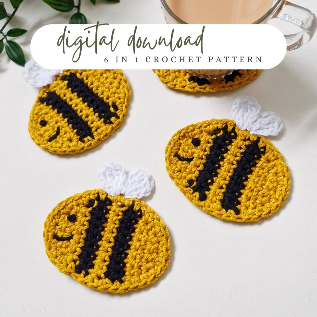 Bumble Bee Crochet Pattern, Pdf Download, Easy Beginner Crochet Pattern ...