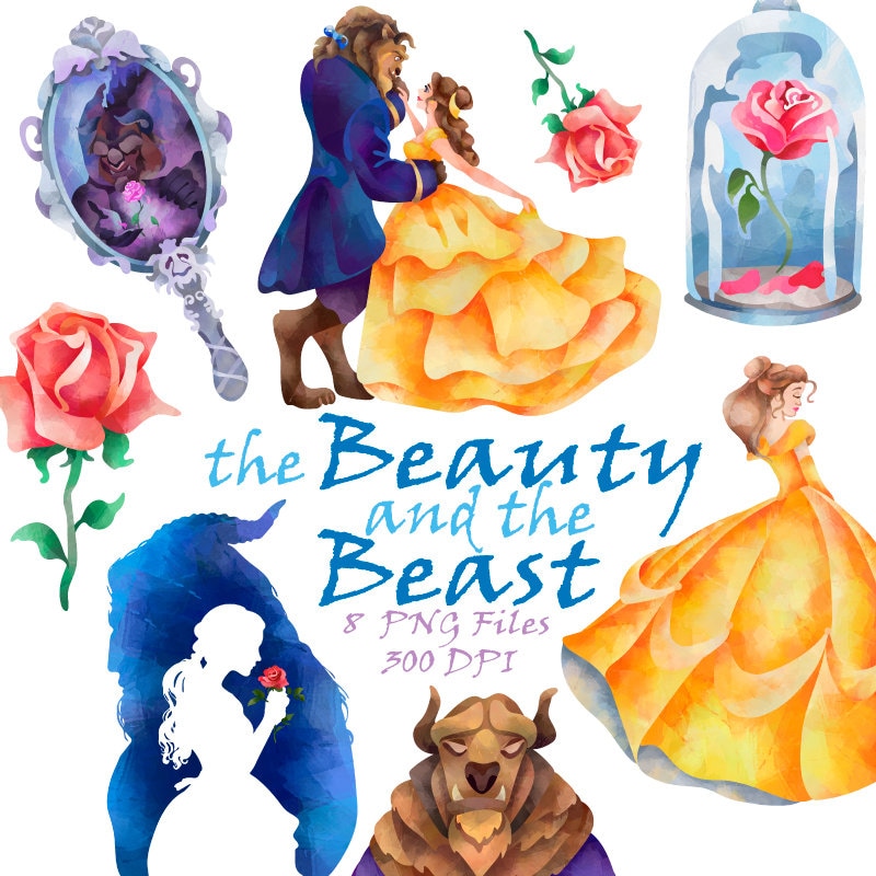 Beauty Beast Clipart