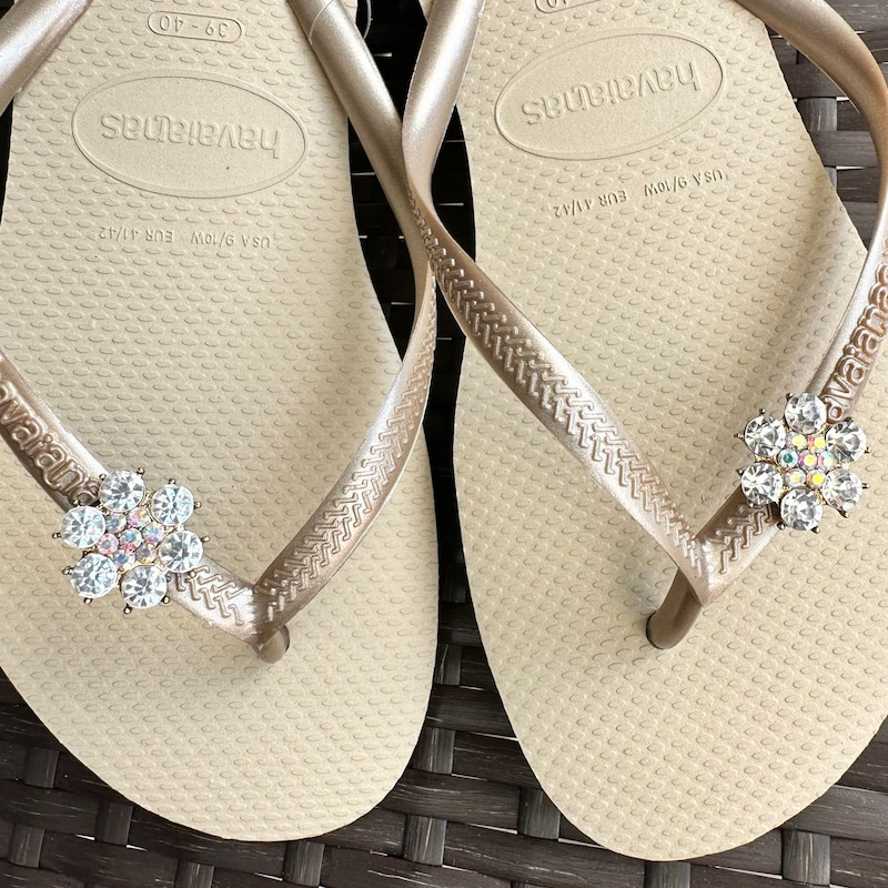 Bride Flip Flops - Etsy