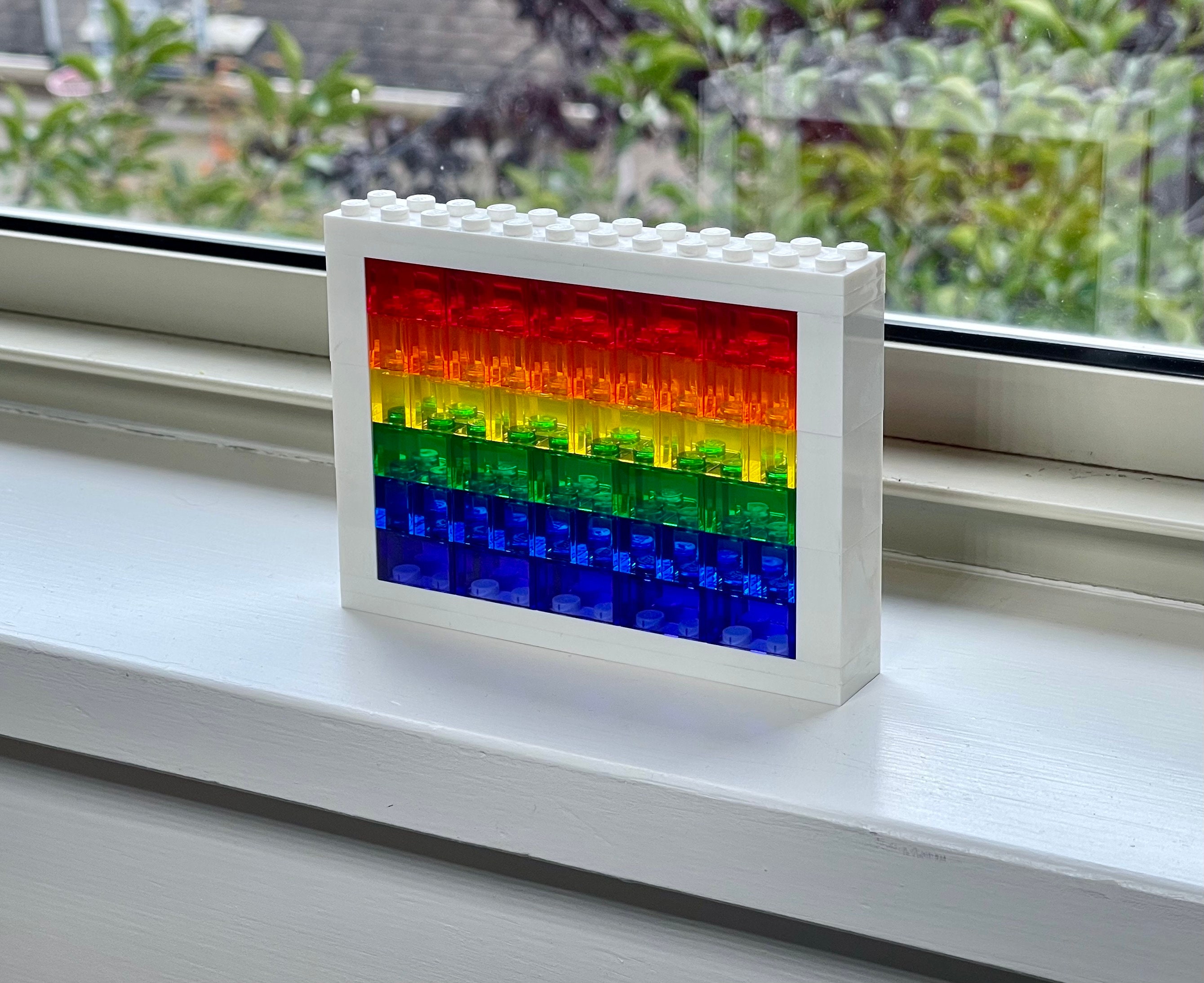 LGBTQ and Trans Pride Flags, Made of Genuine LEGO® Bricks transparent ...