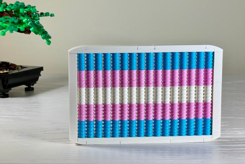 LGBTQ, Trans, and Progress Pride Flags, Made of Genuine LEGO® Bricks ...