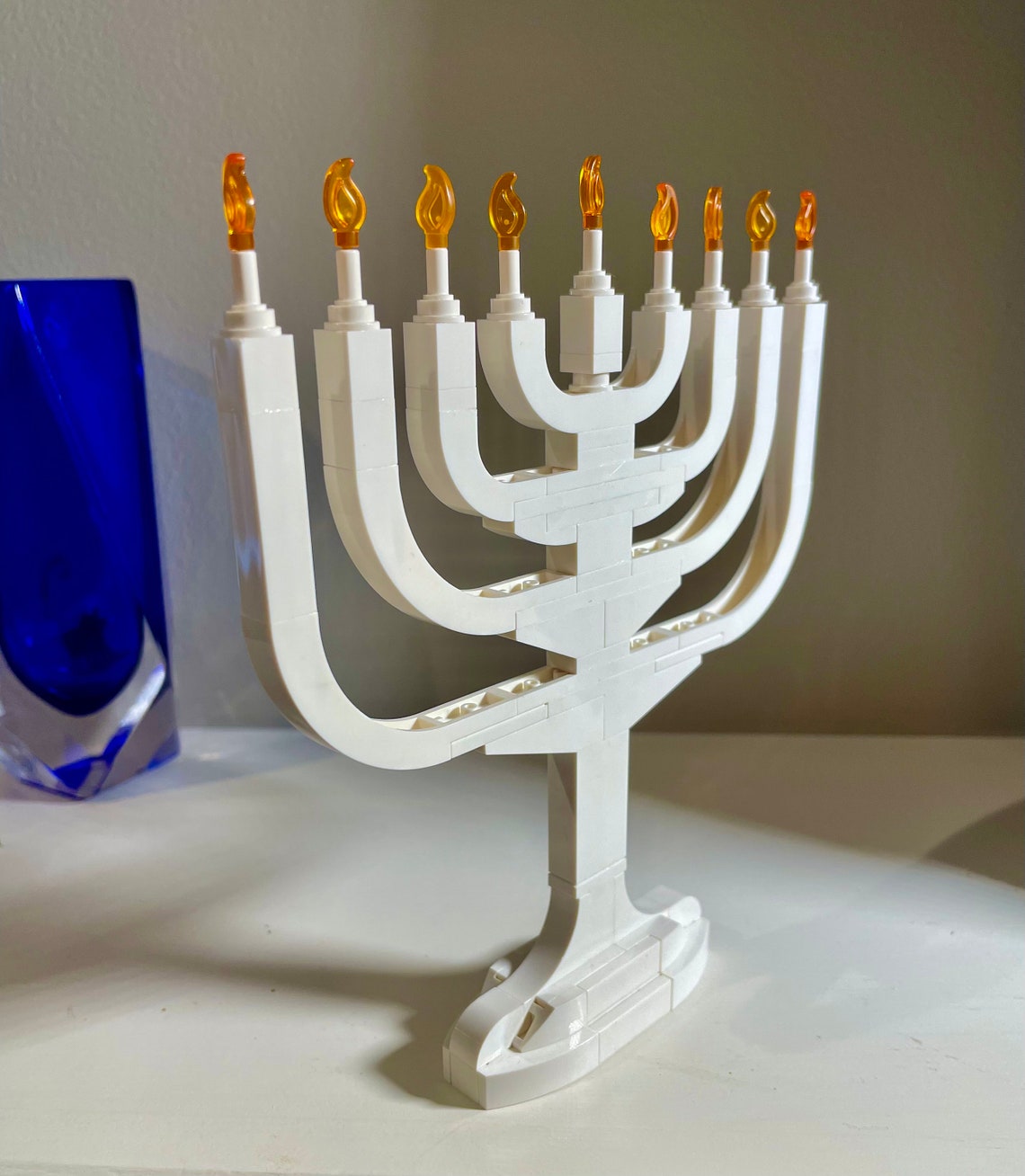 Brick-built Menorah, Made of Genuine LEGO® Bricks Fun and Unique ...